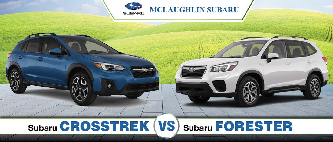 2023 Subaru Crosstrek vs Forester | Interior, Features, Size