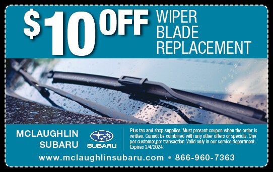Subaru Service Coupons in Moline, IL | McLaughlin Subaru