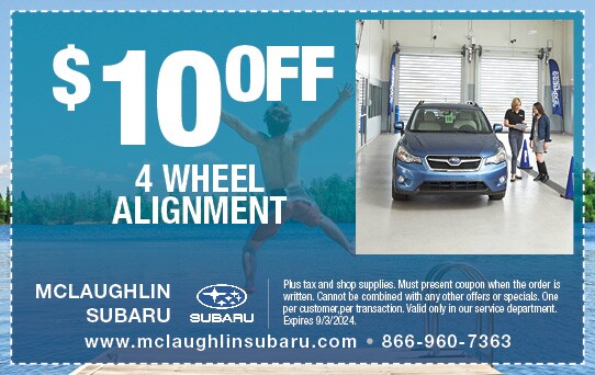 Subaru Service Coupons in Moline, IL | McLaughlin Subaru
