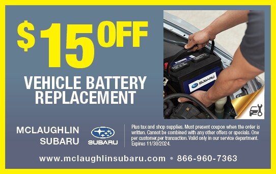Subaru Service Coupons in Moline, IL | McLaughlin Subaru