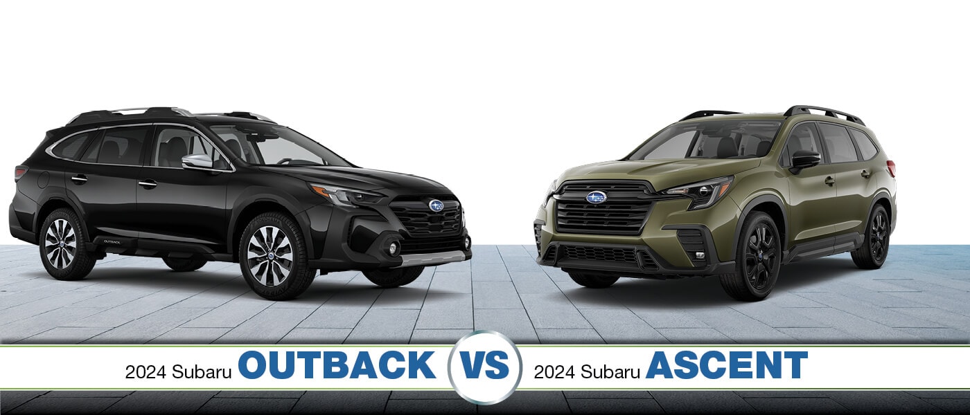 2024 Subaru Ascent vs. Subaru Outback | Features & Specs Compared in ...