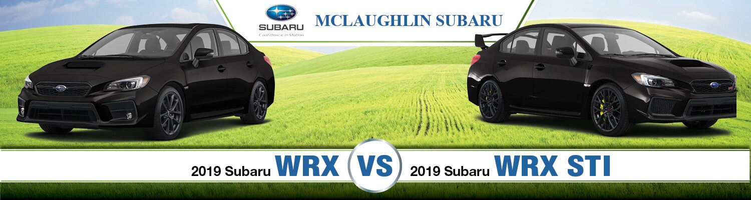 2019 Subaru WRX vs. WRX STI | McLaughlin Subaru in Moline, IL