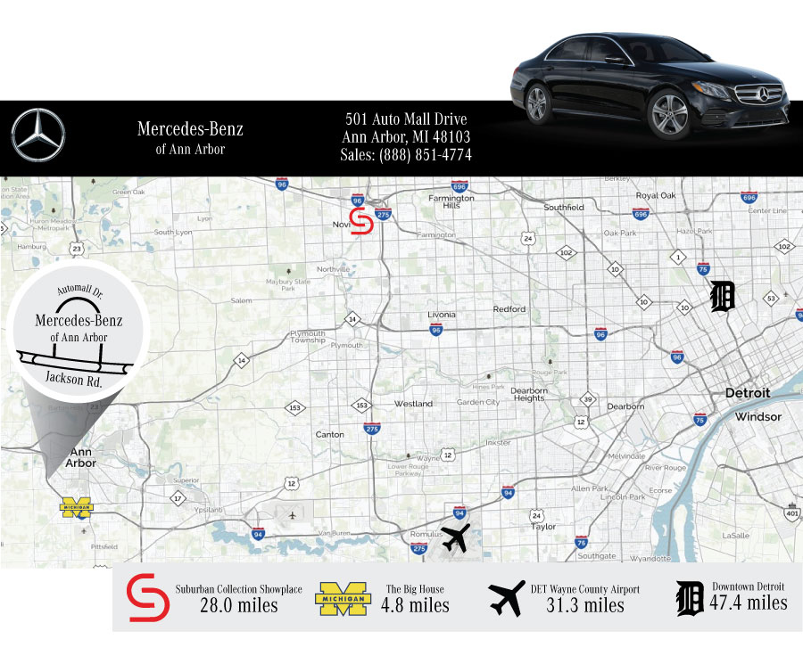 Mercedes-Benz of Ann Arbor | New and Used Mercedes-Benz Cars
