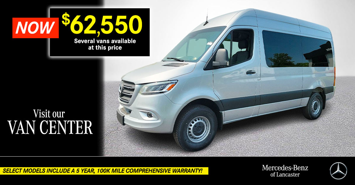 Commercial Van Special Offers | Mercedes-Benz of Lancaster
