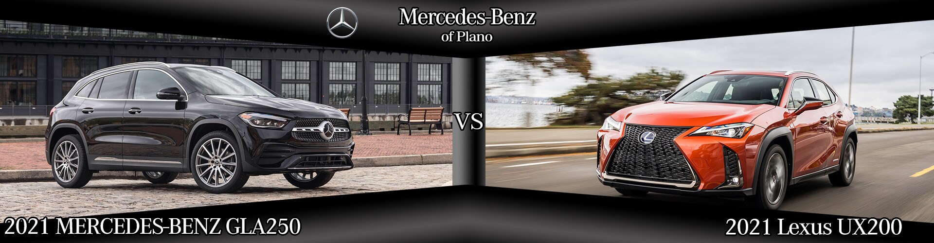 Compare The Mercedes-Benz GLA With the Lexus UX | Mercedes-Benz of Plano