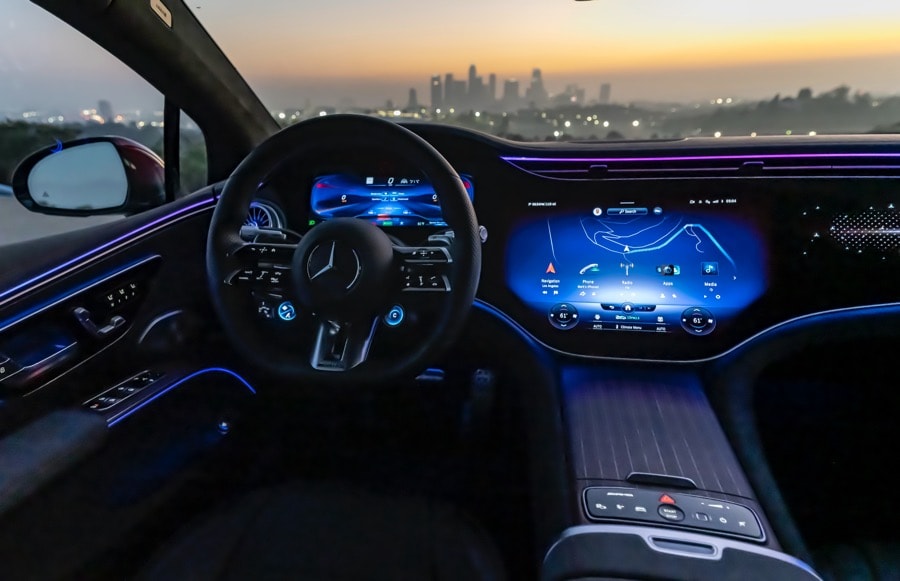 The High Performance Electric Flagship AMG EQS Electric Sedan
