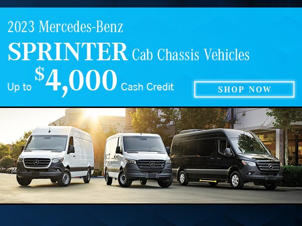 Mercedes-Benz Vans Specials | Mercedes-Benz of Shrewsbury