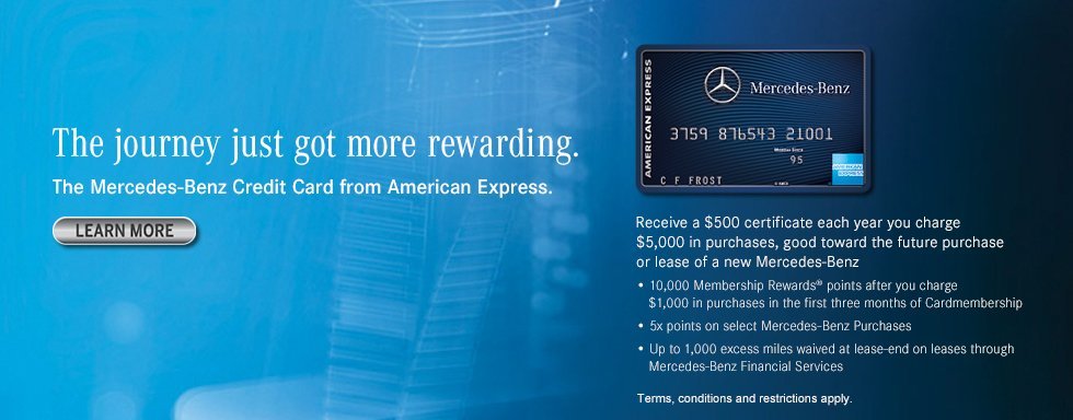 Mercedes-Benz Credit Card | Mercedes-Benz of Silver Spring
