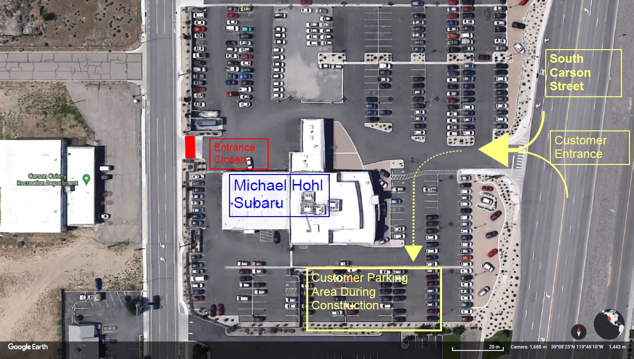 Dealership Construction | Michael Hohl Subaru