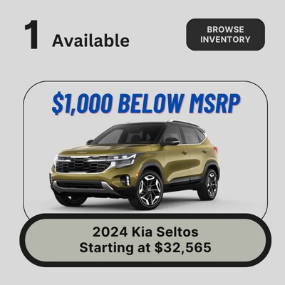 Shop New Kia Inventory - Midtown Kia
