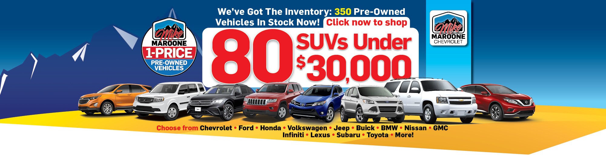 New and Used Chevy Dealership in Colorado Springs CO | Mike Maroone ...