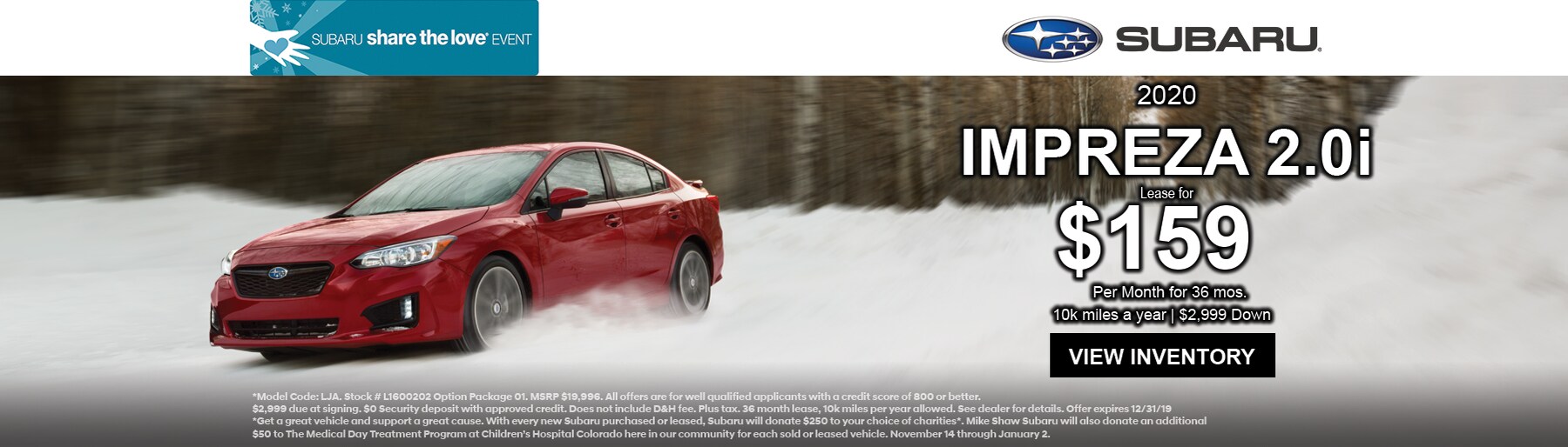 Subaru Dealership Near Me | Mike Shaw Subaru in Thornton, Denver Metro ...