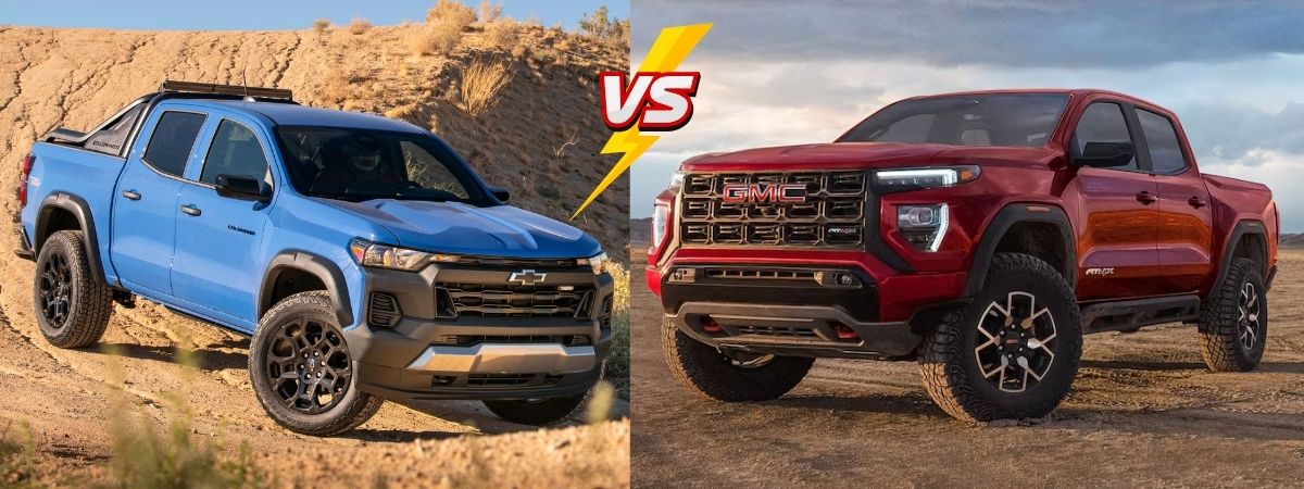 Fascinating Chevy Colorado Vs Gmc Pictures