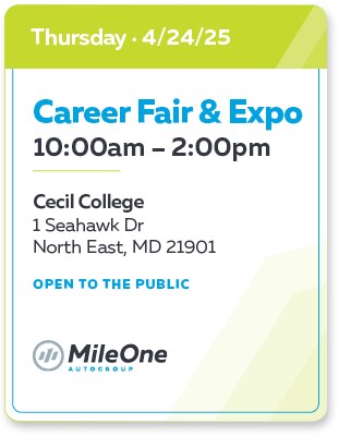 Events Calendar | MileOne Autogroup Careers