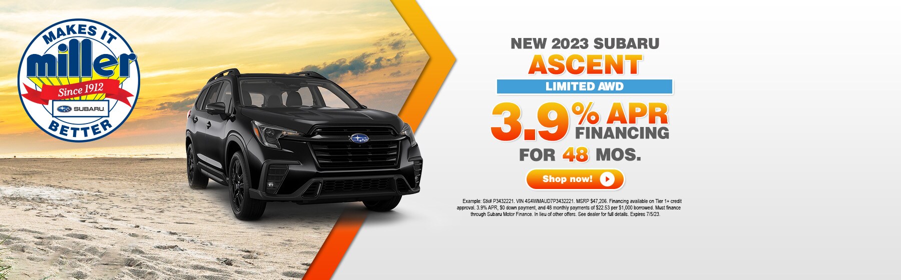 New & Used Subaru Dealership in Lumberton NJ | Miller Subaru