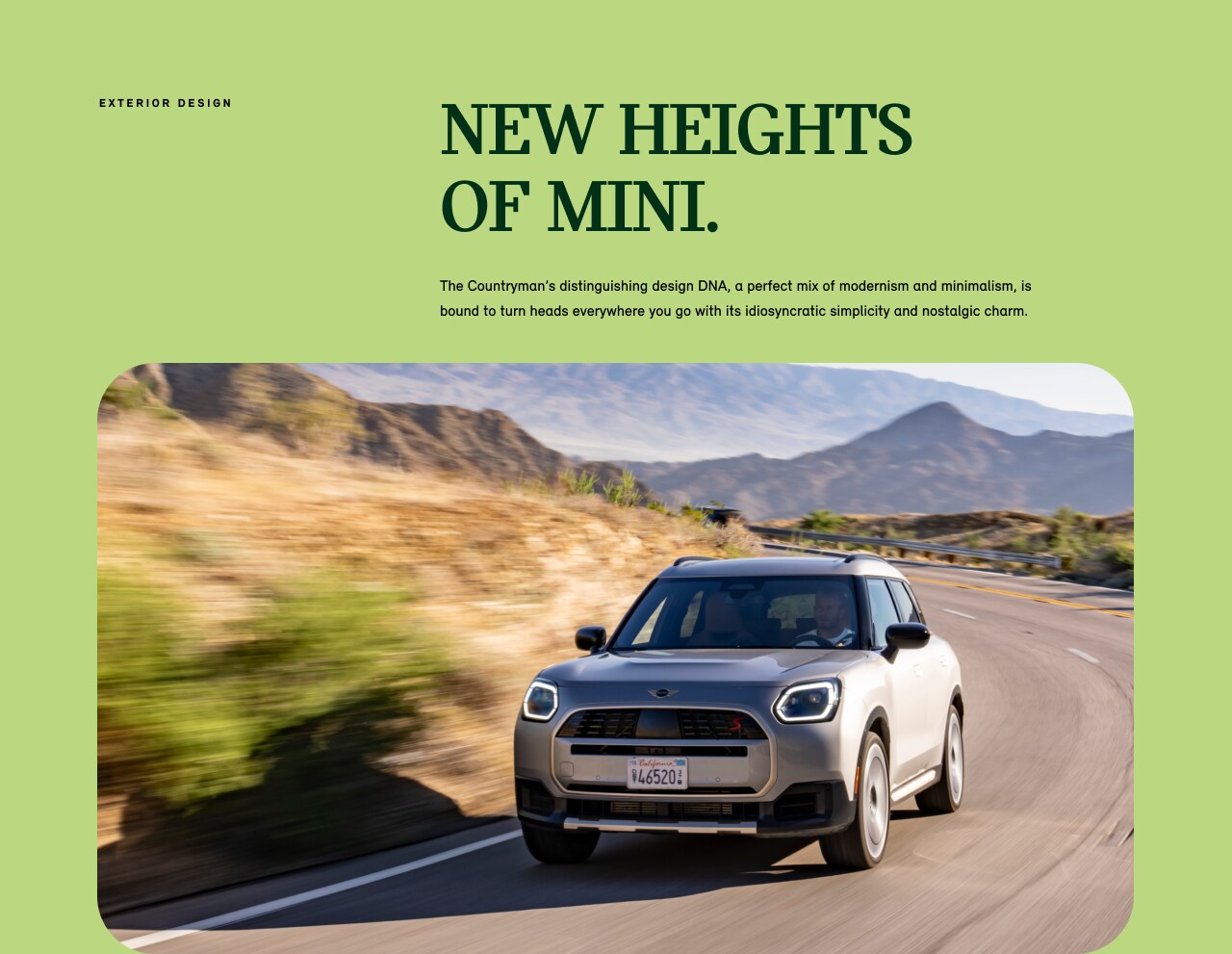 MINI COUNTRYMAN S ALL 4 | International MINI
