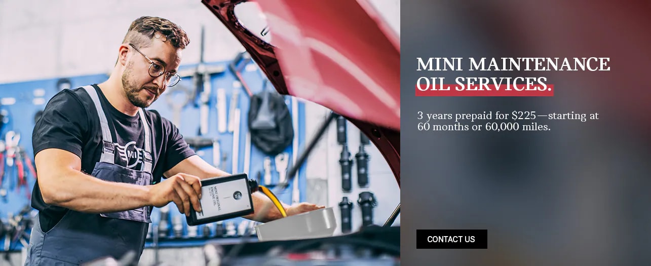 Schedule MINI Service Online | MINI Service Center Near Me