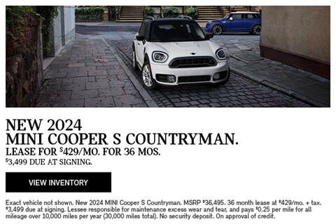 New MINI Finance & Lease Specials | MINI of Monrovia