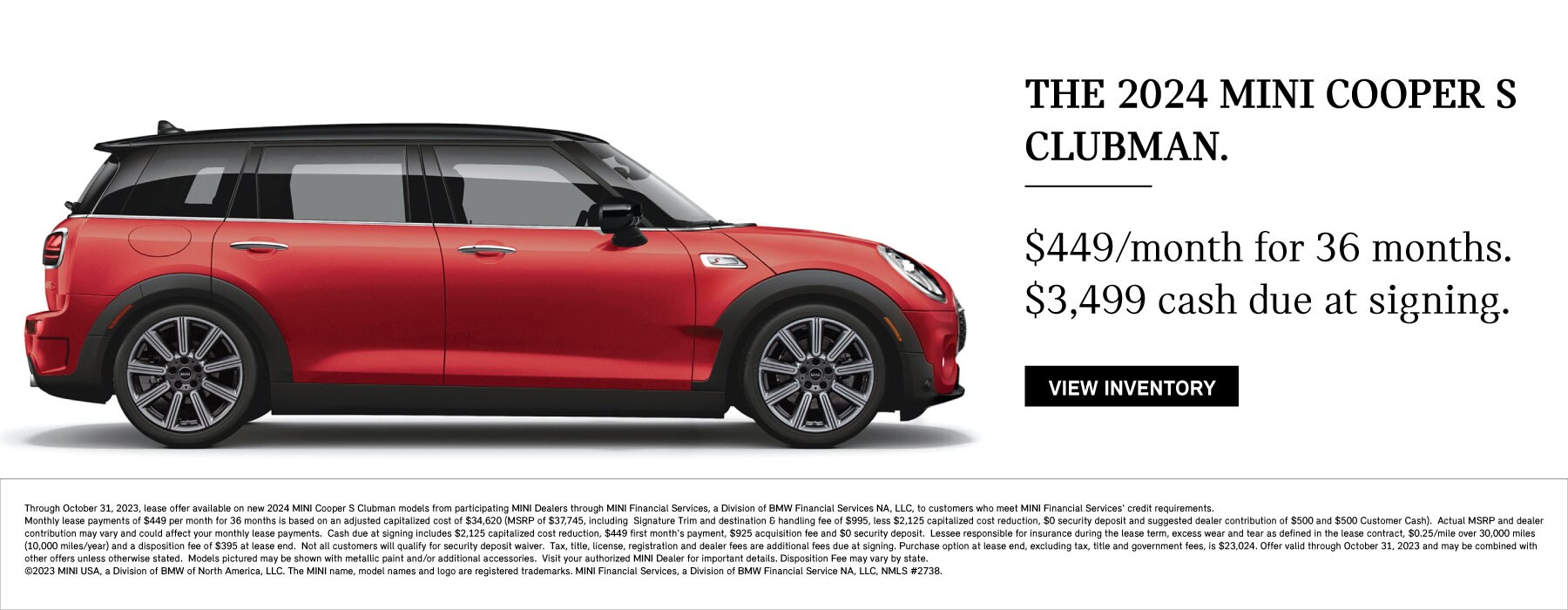 MINI Lease Specials in St. Louis, MO | MINI of St. Louis