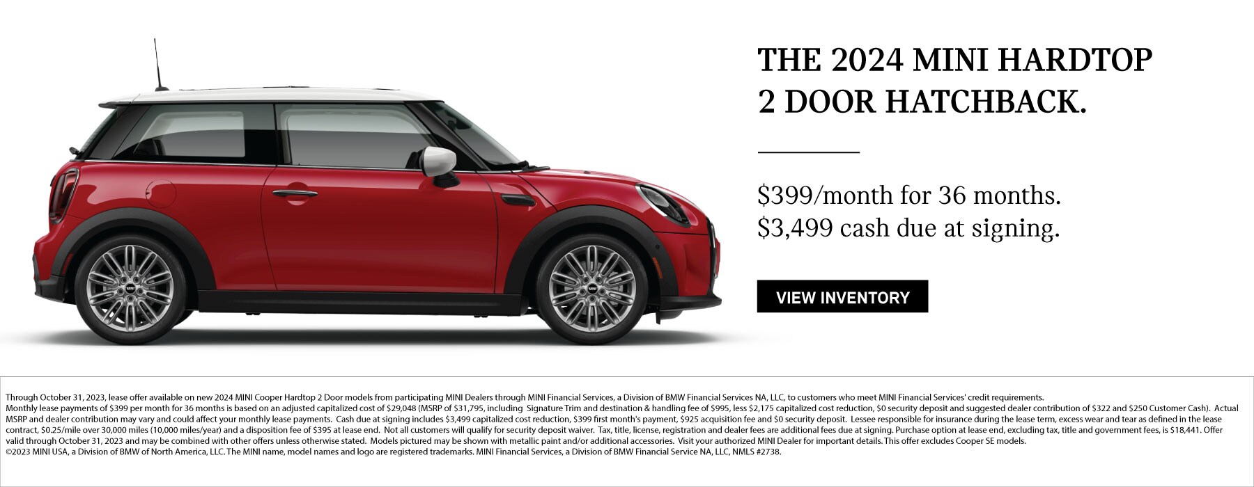 MINI Lease Specials in St. Louis, MO | MINI of St. Louis