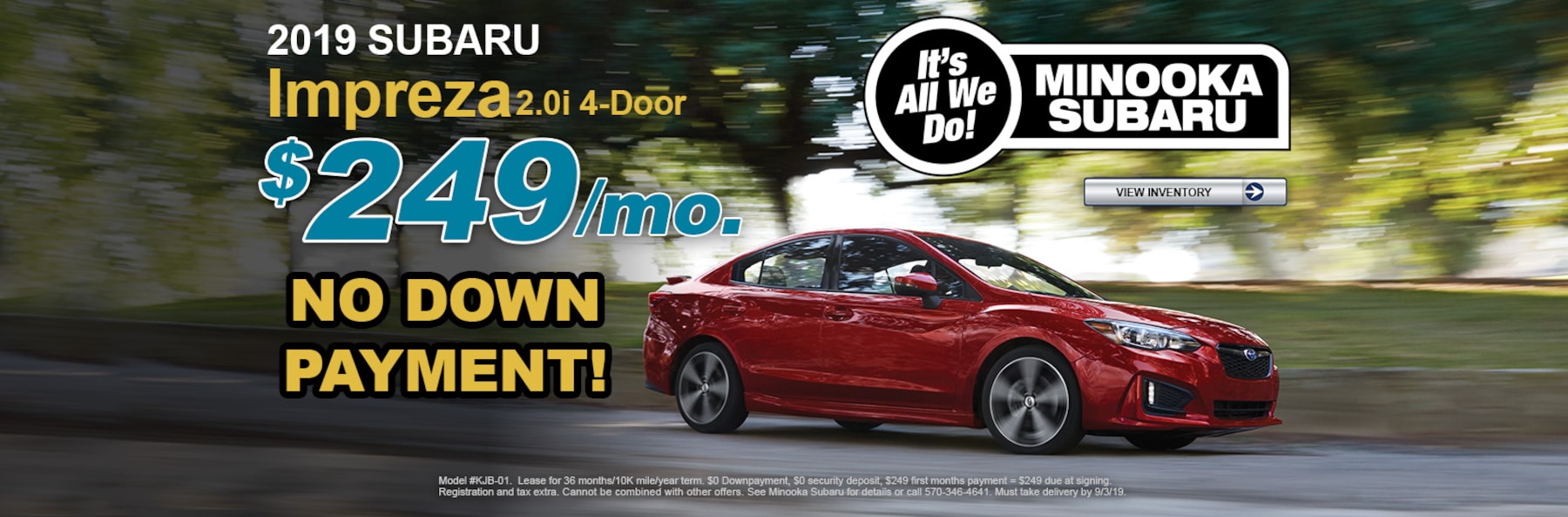 Minooka Subaru | New 2019 Subaru Dealer in Moosic, PA near Scranton PA