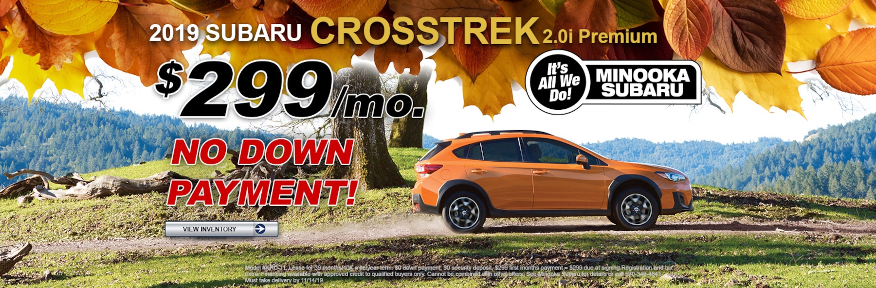 Minooka Subaru | New 2019 Subaru Dealer in Moosic, PA near Scranton PA