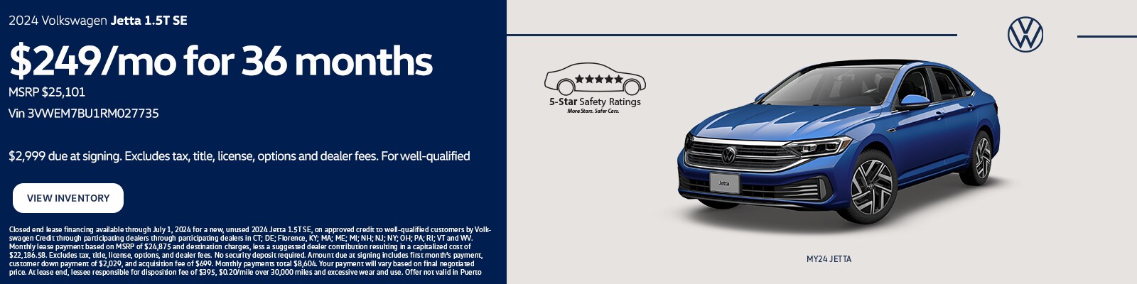 New Vehicle Specials | Mitchell Volkswagen