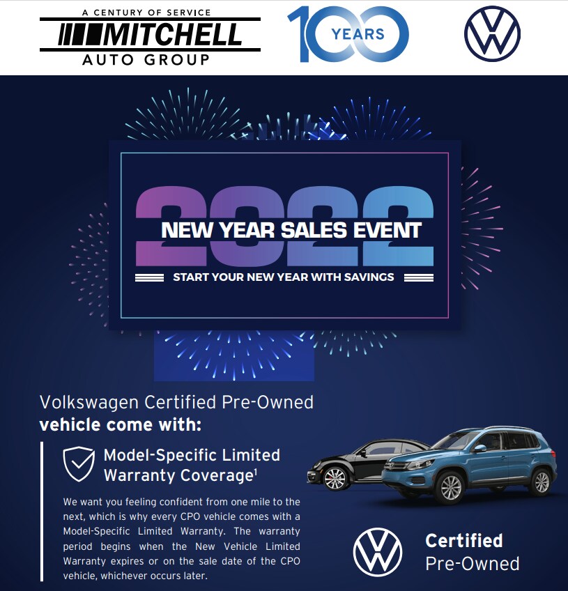 CPO Specials | Mitchell Volkswagen