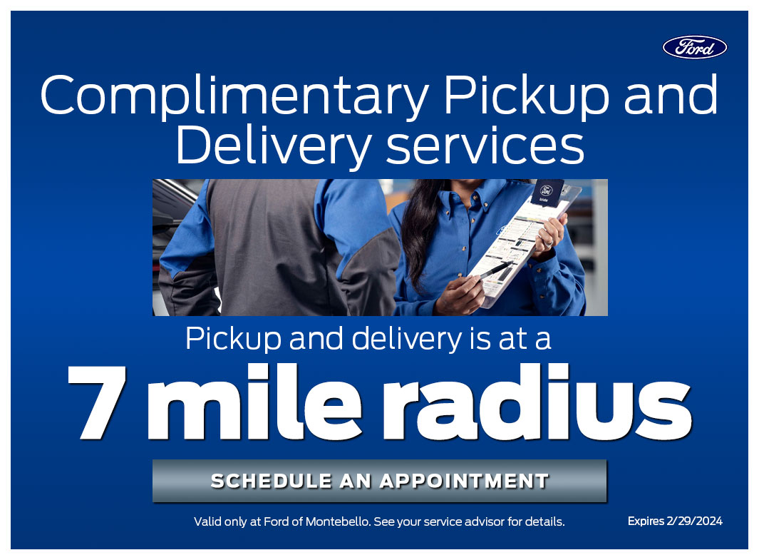 Ford Service Specials | Ford Service Coupons | Ford of Montebello