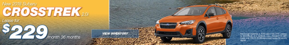 New 2018 Subaru Cars & SUVs For Sale/Lease Durango, CO | Morehart ...