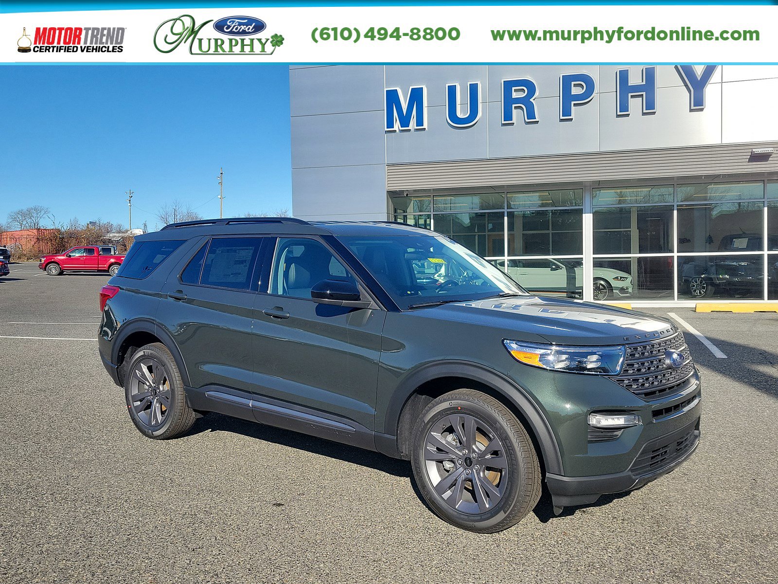 Ford Explorer 2022 Blue