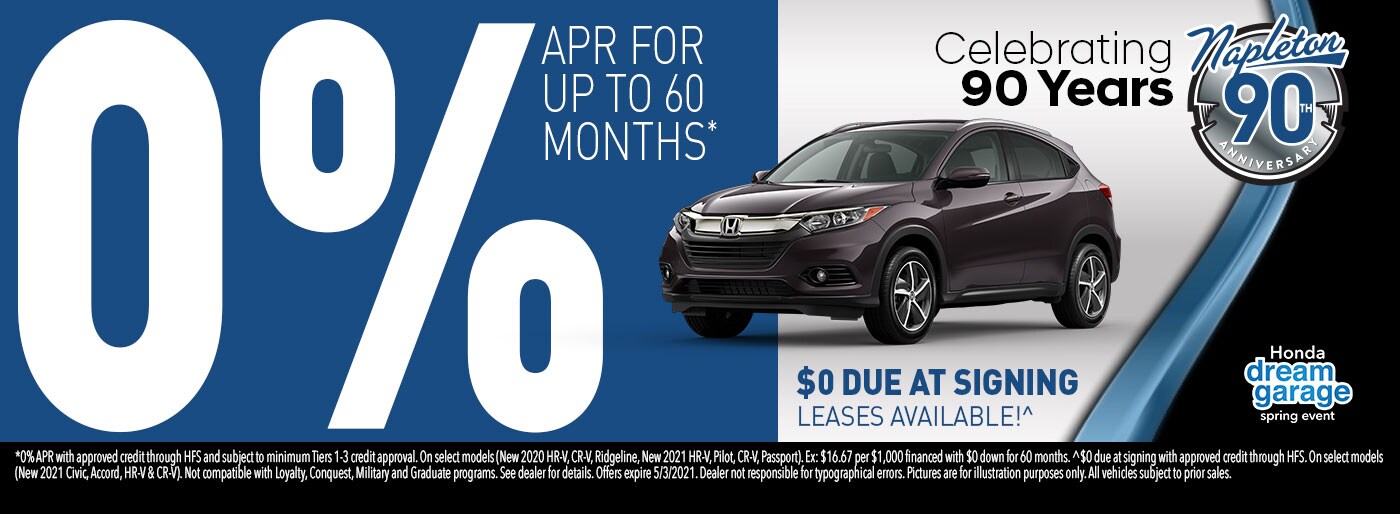 Napleton Honda St Peters dealership new & used car dealer St Louis