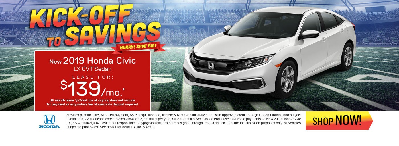 New Honda Lease Deals | Ed Napleton Honda St. Peters | Ed Napleton Honda