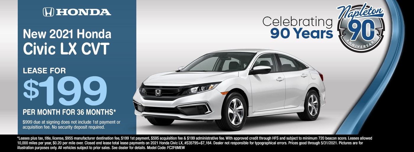 New Honda Deals | Ed Napleton Honda St. Peters | Ed Napleton Honda