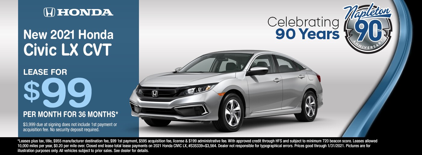 New Honda Deals | Ed Napleton Honda St. Peters | Ed Napleton Honda