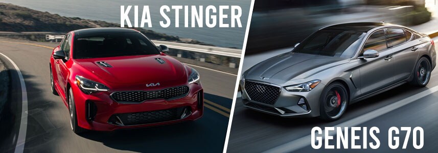Kia Stinger vs Genesis G70 Comparisons Review | Napleton Kia of Carmel