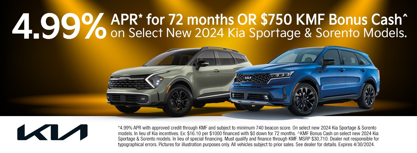 New Kia Specials - Kia Lease Deals Indianapolis, IN | Kia of Carmel