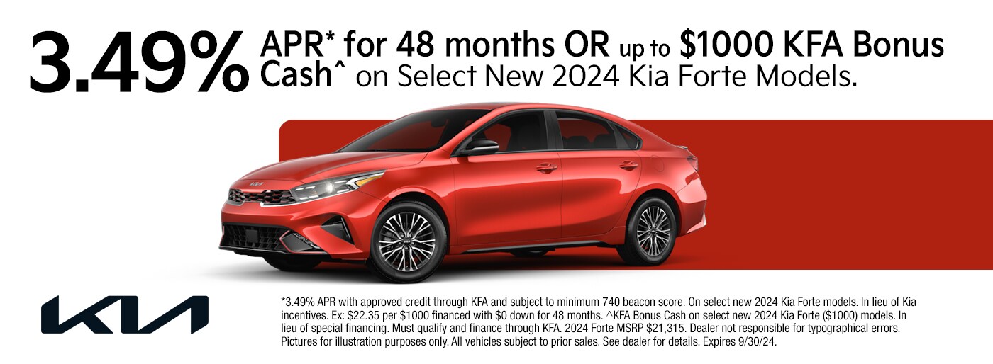New Kia Specials - Kia Lease Deals Indianapolis, IN | Kia of Carmel