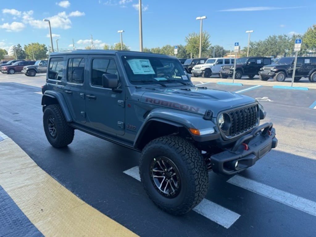 New 2026 Jeep Wrangler 4-DOOR RUBICON X For Sale Clermont