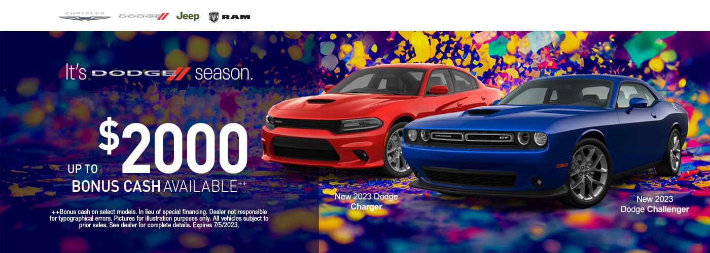 New Chrysler Dodge Jeep RAM Special Offers | Arlington Heights, IL