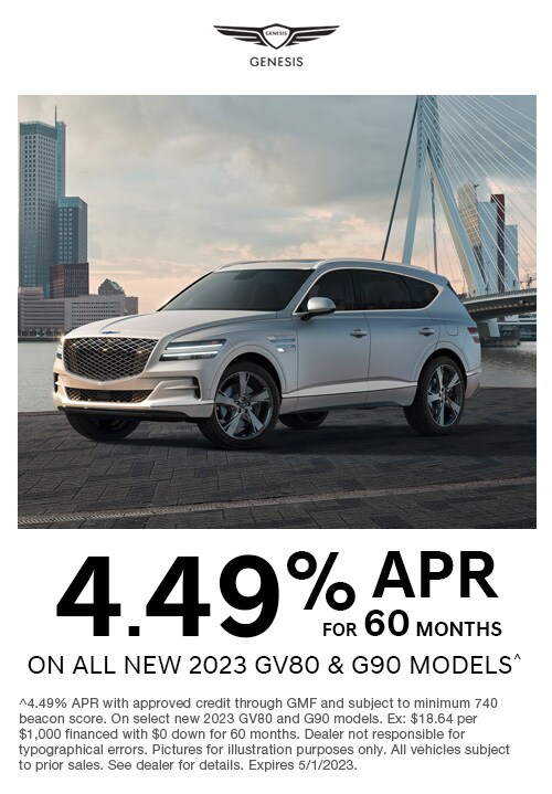 Genesis lease specials West Palm Beach Napleton's Genesis dealership