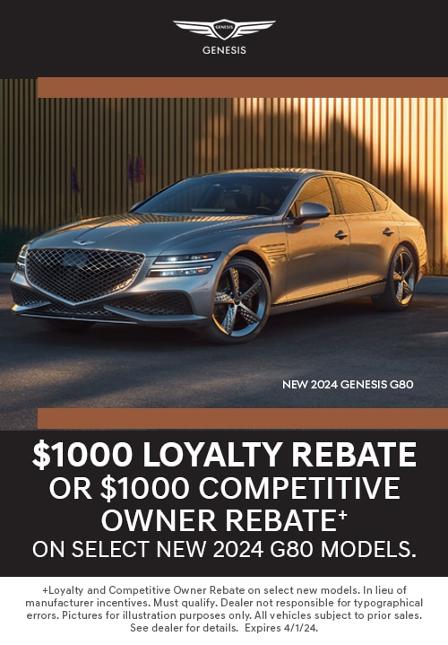 Genesis lease specials West Palm Beach Napleton's Genesis dealership