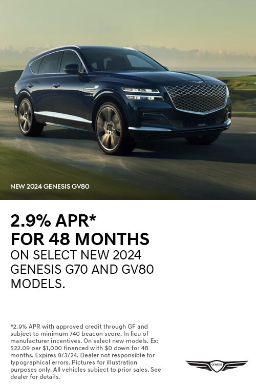 Genesis lease specials West Palm Beach Napleton's Genesis dealership