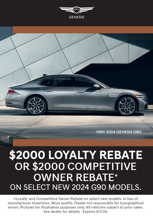 Genesis lease specials West Palm Beach Napleton's Genesis dealership