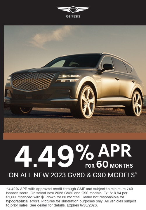 Genesis lease specials West Palm Beach Napleton's Genesis dealership