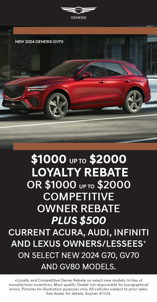 Genesis lease specials West Palm Beach Napleton's Genesis dealership