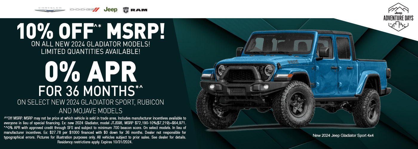 View New Vehicle Specials | Napleton's Mid Rivers Chrysler Dodge Jeep RAM