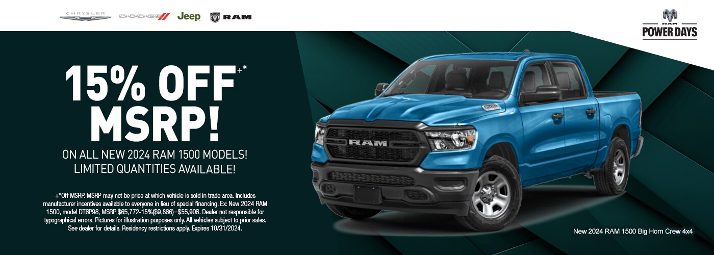 View New Vehicle Specials | Napleton's Mid Rivers Chrysler Dodge Jeep RAM