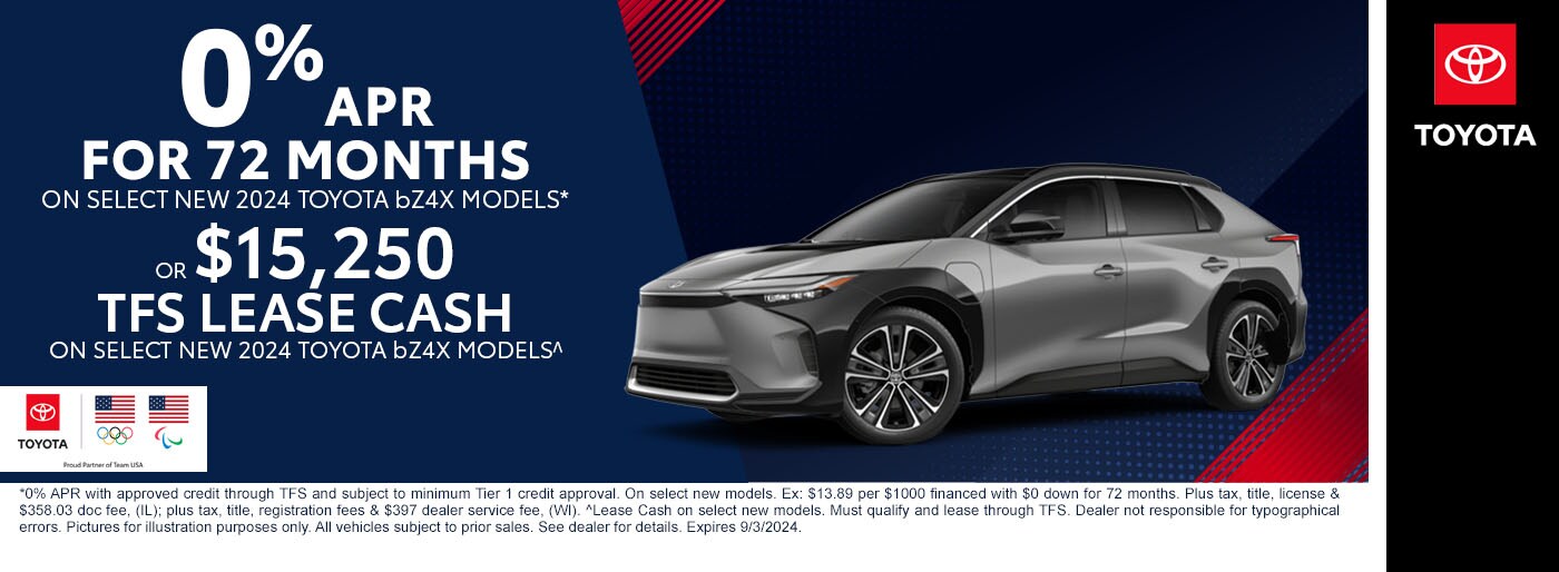 New Toyota Special Offers | Napleton's Toyota of Urbana