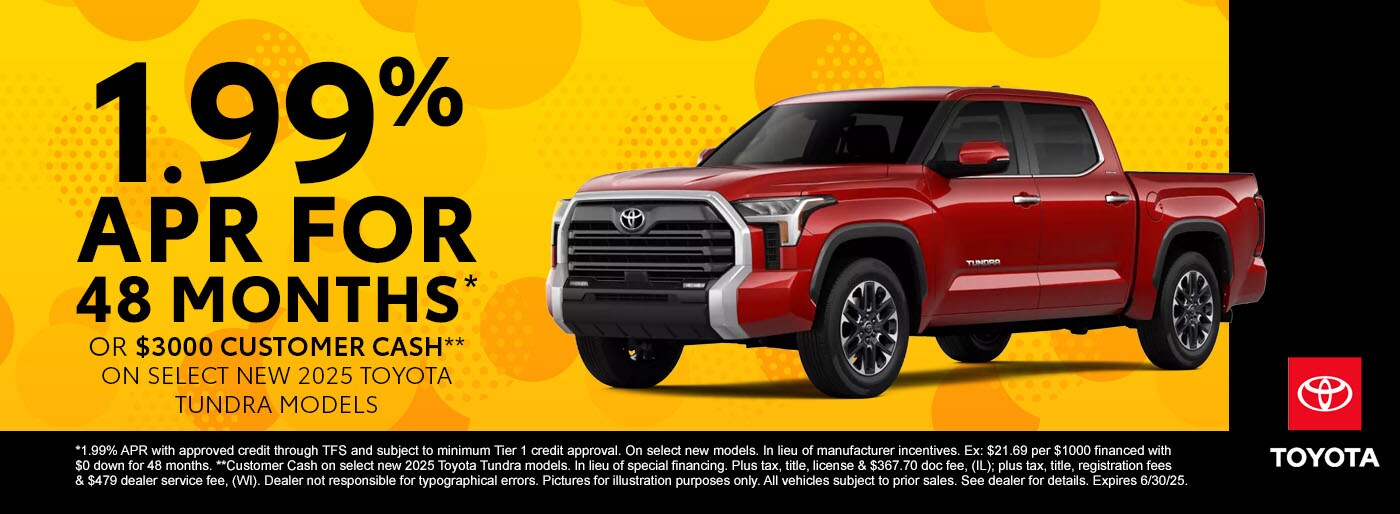 New Toyota Special Offers | Napleton's Toyota of Urbana